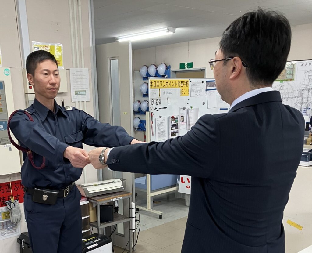 優秀団体表彰を授与しました。その2 | ALSOK宮城株式会社